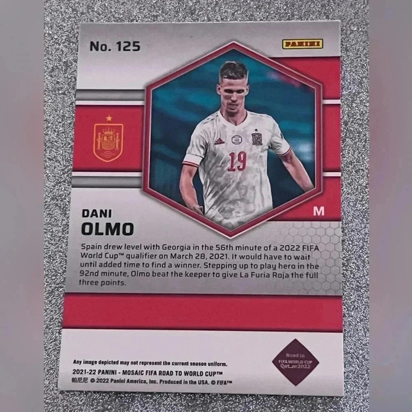 Panini | Games | Dani Olmo Card No25 | Poshmark